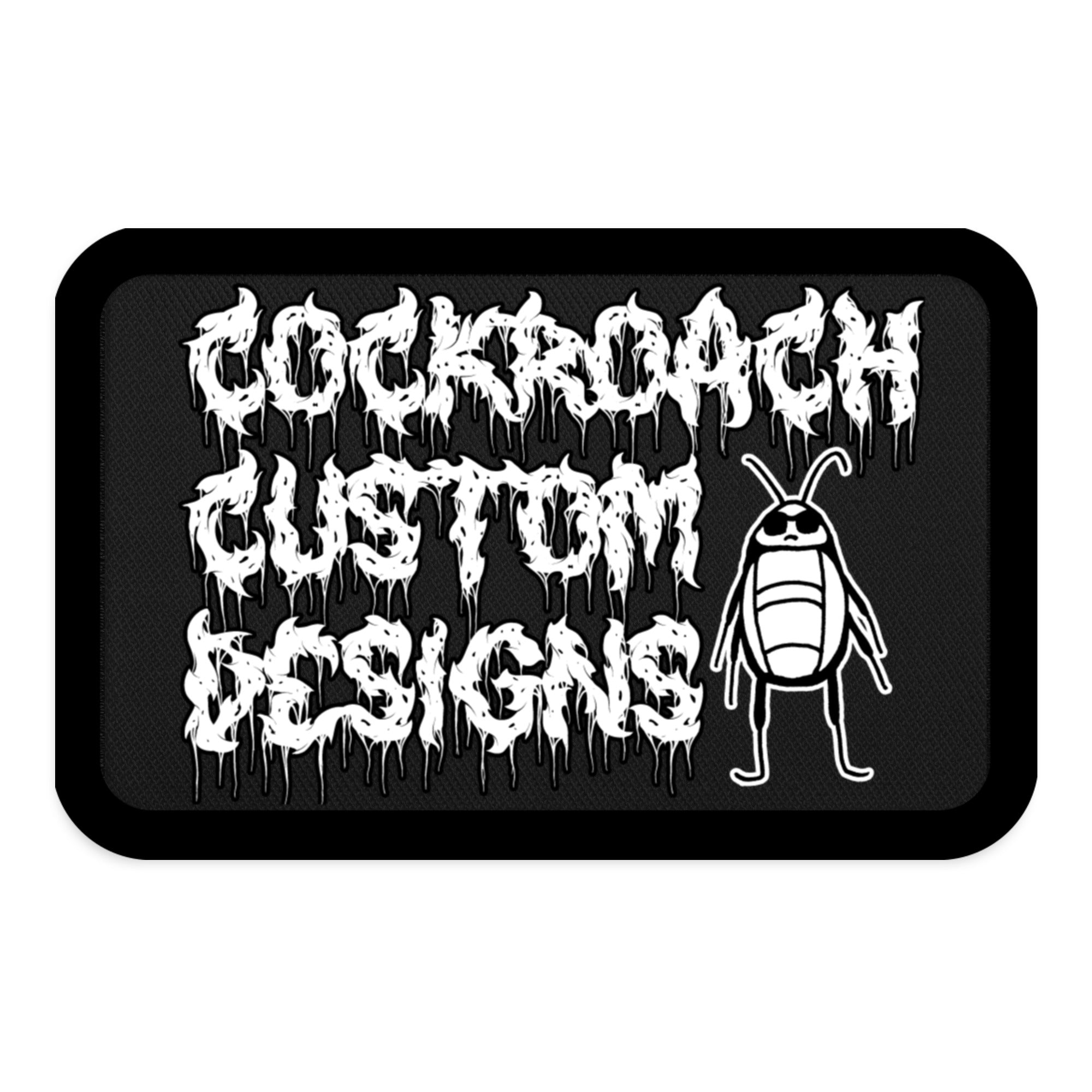 Cockroach Custom Designs Embroidered Patch – CockroachCustomDesigns